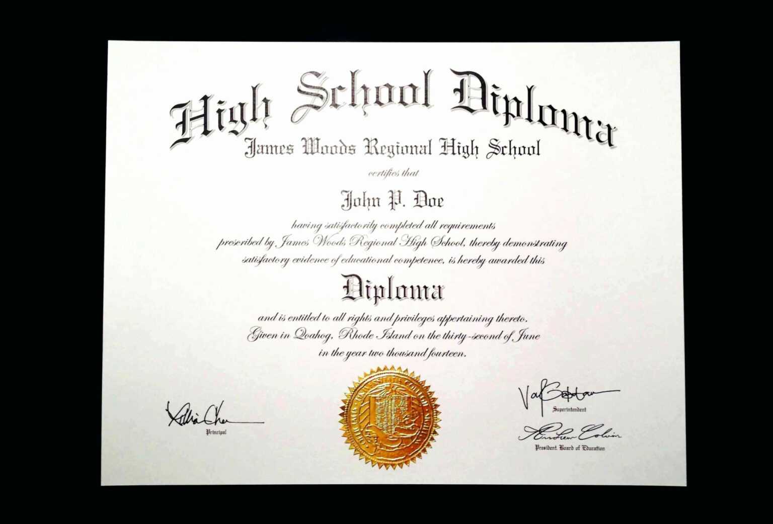 Ged Certificate Template Download Business Professional Templates