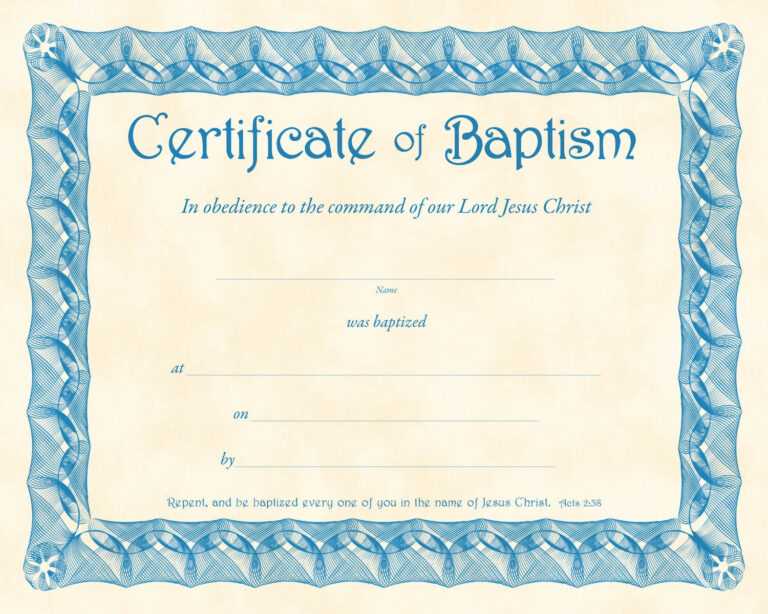 Baptism Certificates Templates 1000 Images About Places To Within 