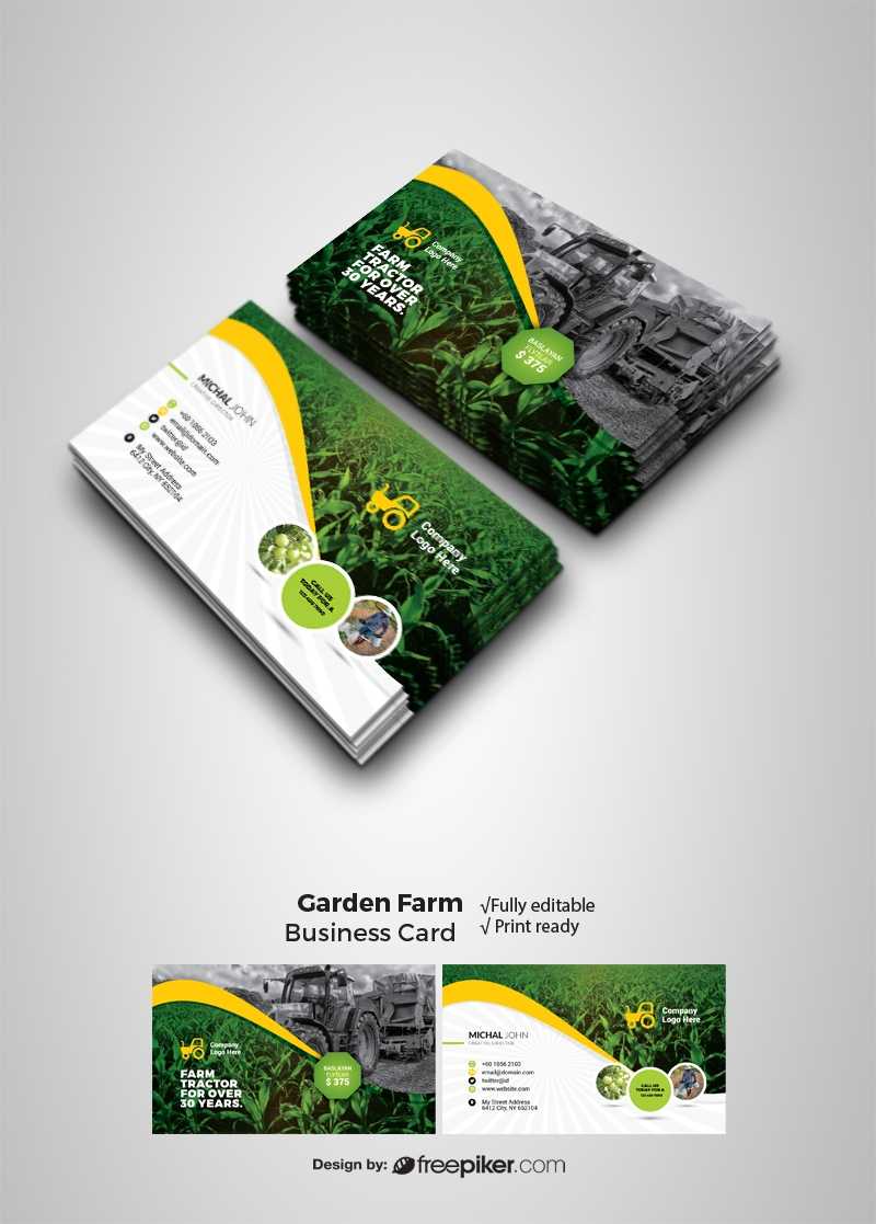 Farm Business Card Designs Teppe digitalfuturesconsortium With 